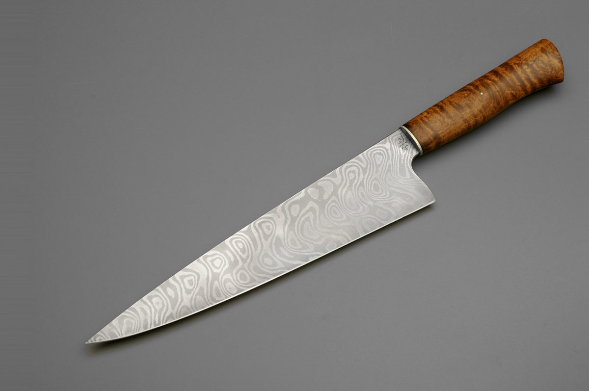 10″ Chef’s Knife – Damascus Steel